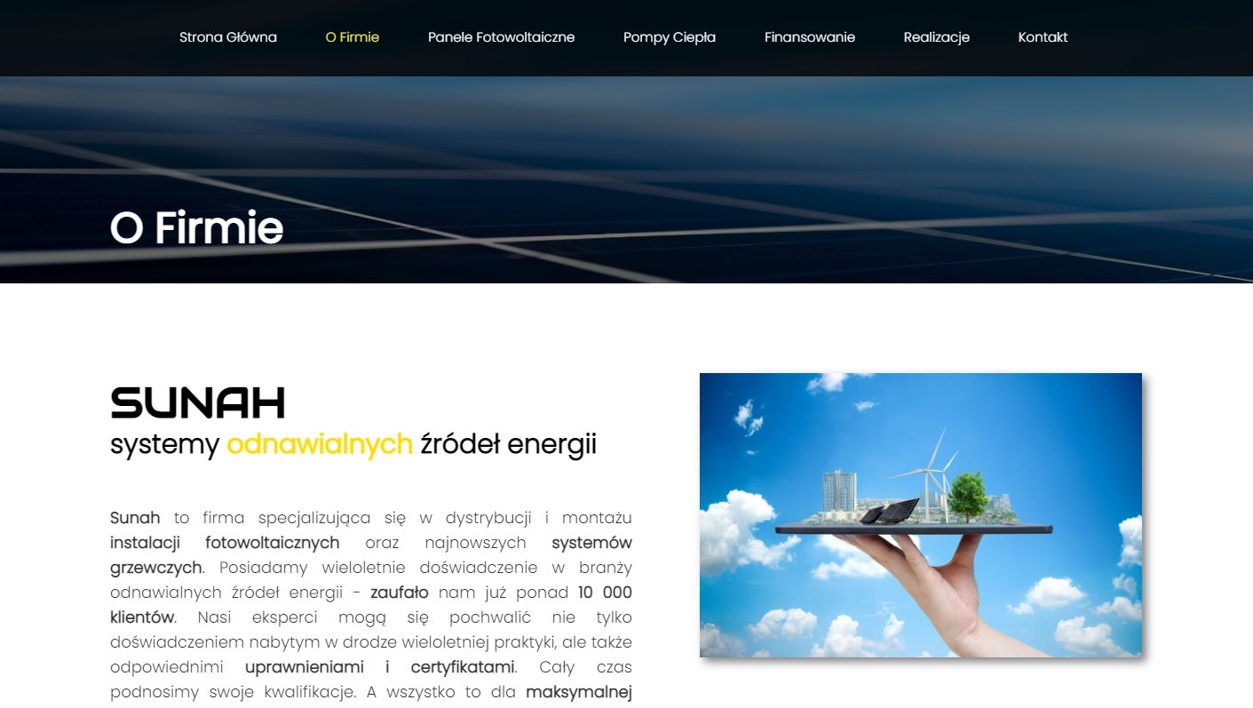 SUNAH » O firmie